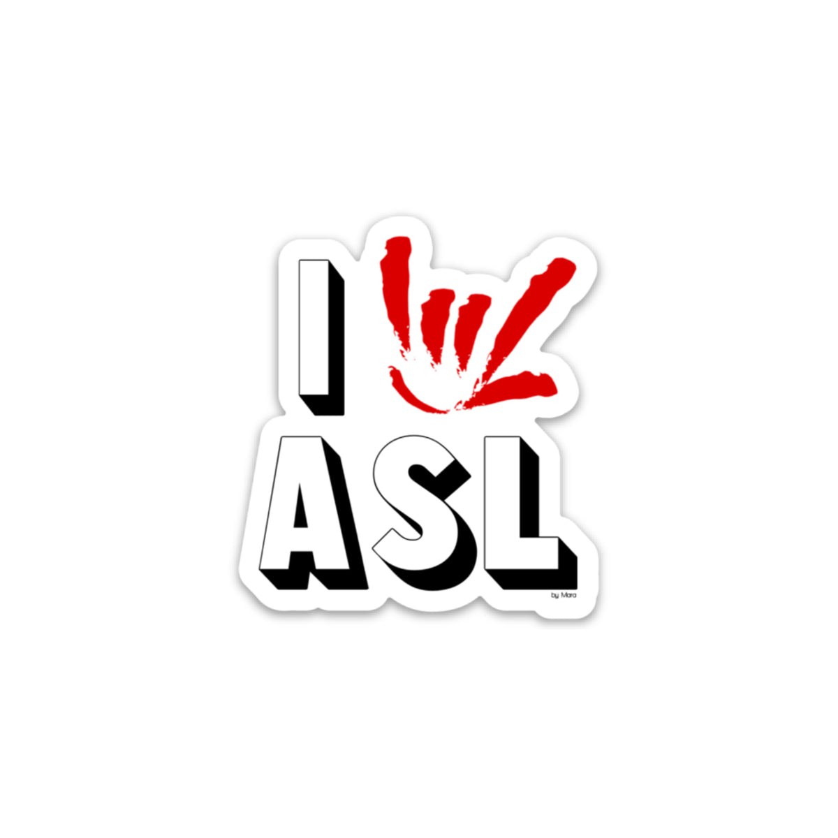 ASL JARGON STICKERS – ByMara